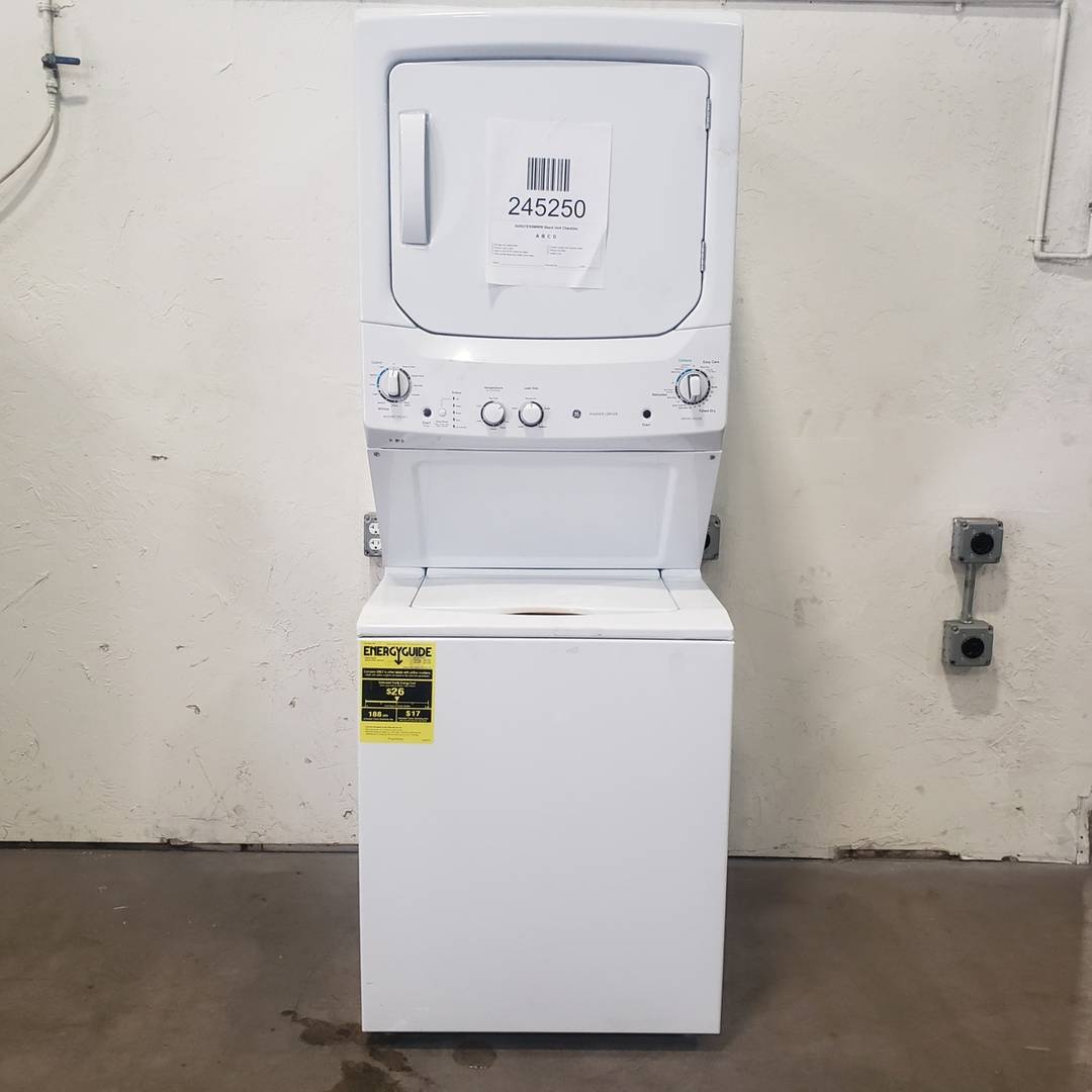 27 in. GE Full Size Electric Stack Unit White - GUD27ESSMWW - B & B ...