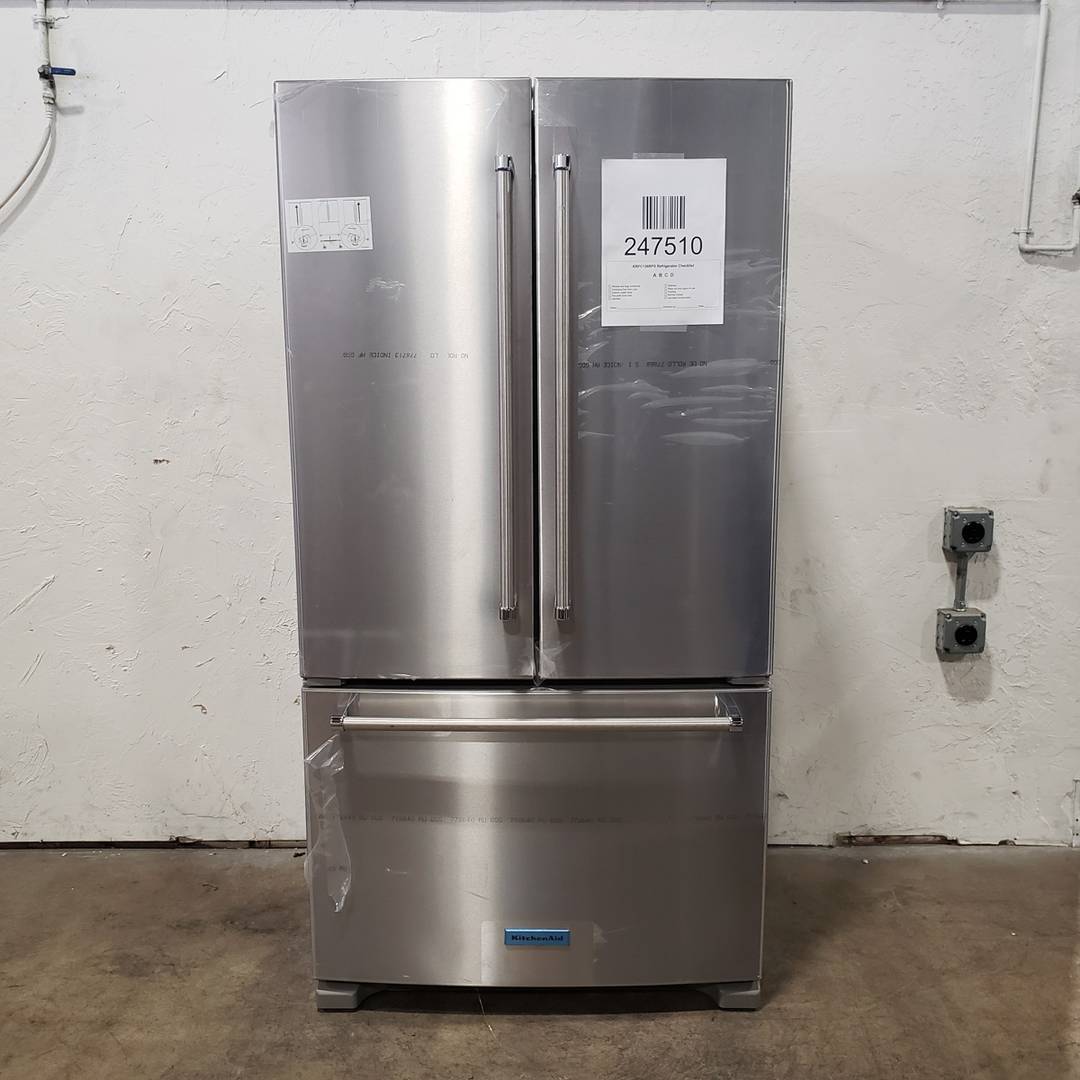 20 Cu. Ft. KitchenAid Counter-Depth French Door Bottom Freezer ...
